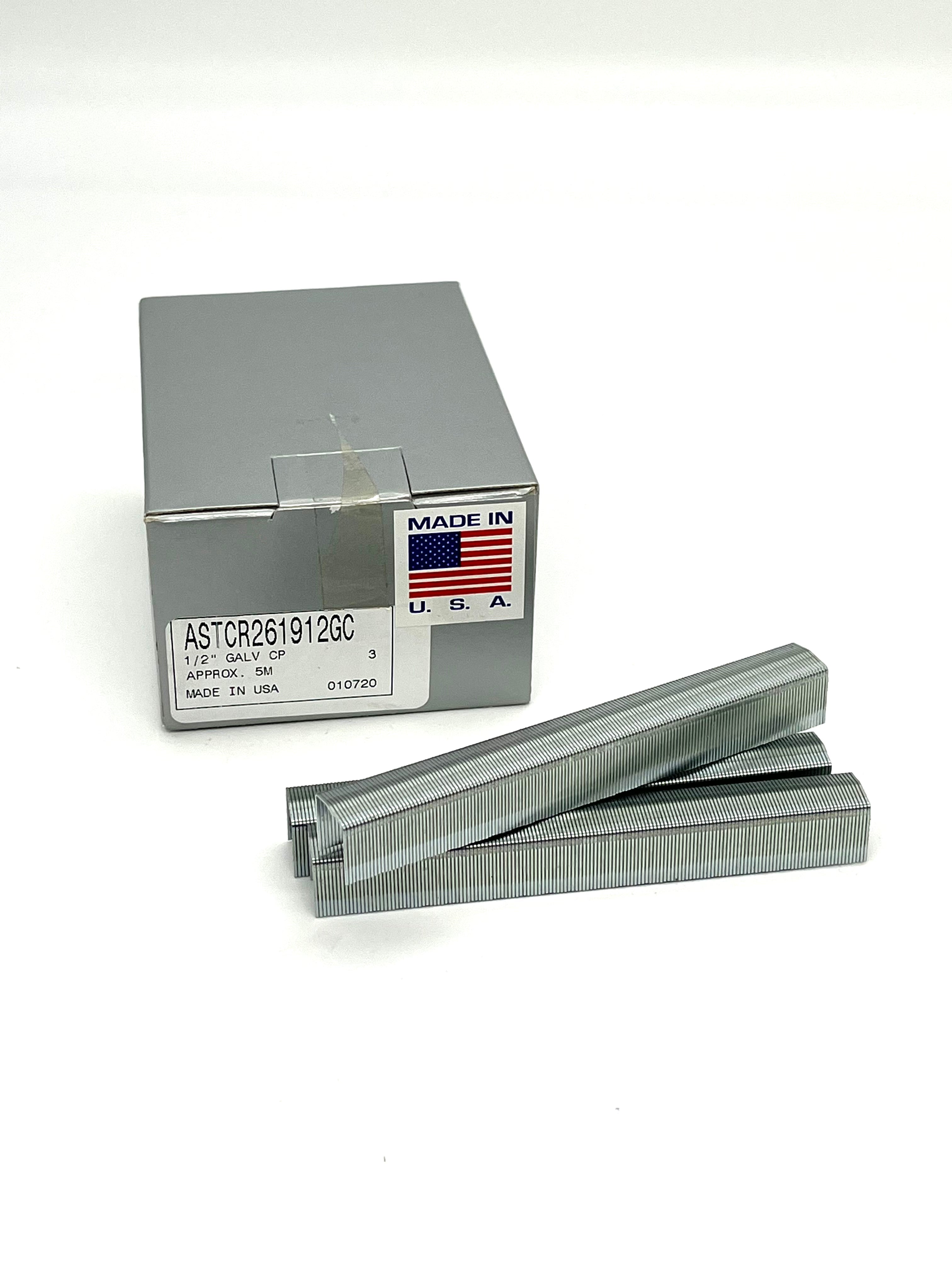 STCR2619 1/2" Staples - Galvanized USA
